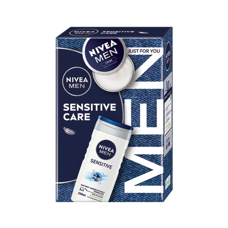 Nivea set men xmas box 2024 sensitive care nivea