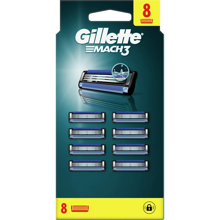 Gillette brijač blades mach 3 8cts gillette