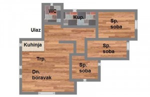 Prodajem Stan-Apartman, Stari Majur, Novi Sad Okolica