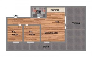 Prodajem Stan-Apartman, Telep