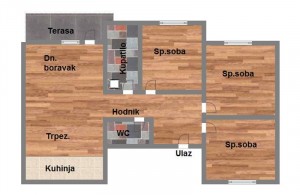 Prodajem Stan-Apartman, Stari Majur, Novi Sad Okolica