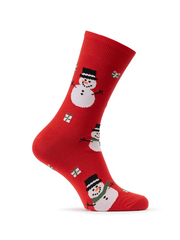 BRILLE Christmas Snowman Socks