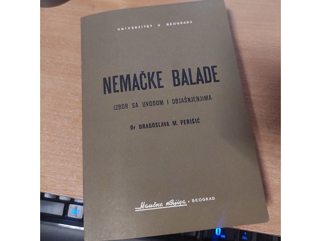 r10 NEMAČKE BALADE -  Dragoslava M. Perišič