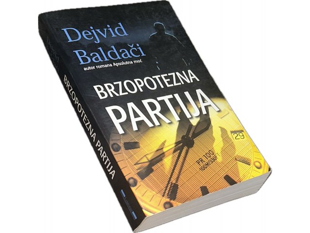 Dejvid Baldači-Brzopotezna partija