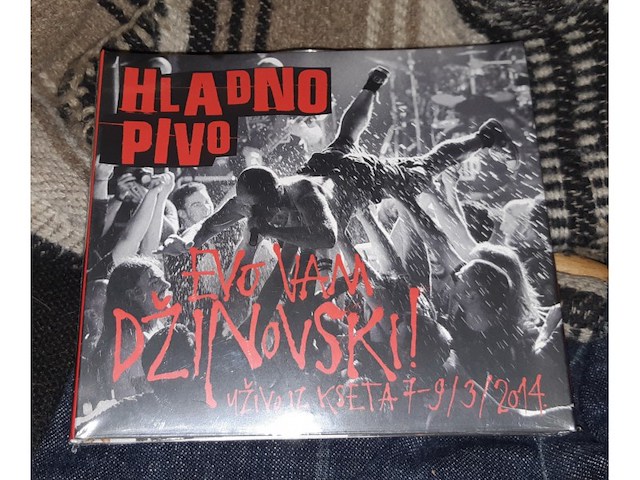 Hladno Pivo ‎– Evo Vam Džinovski! • Uživo (CD/DVD) 2014