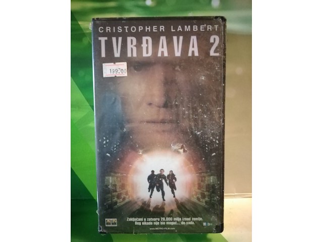 Tvrđava 2 - Christopher Lambert / VHS / NOVO / u Celofa