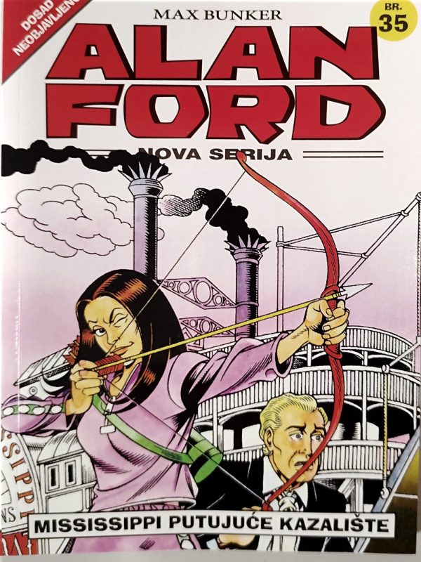 Alan Ford SVNS 35: Mississippi putujuće kazalište