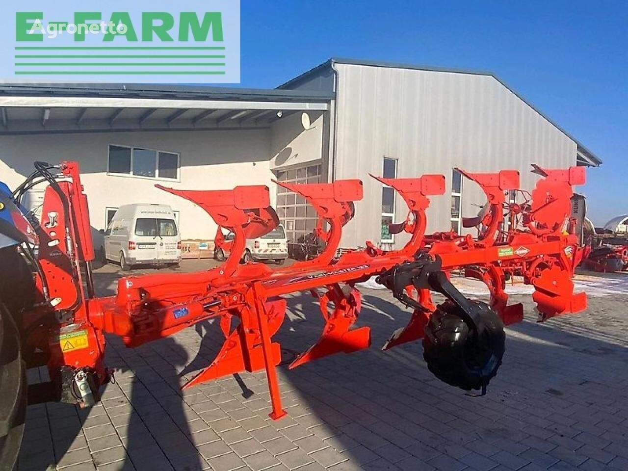 Kuhn vm123 5nsh 90/vari master/pflug/5 schar/vario/steinsicherung plug