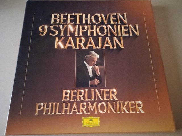 Beethoven - 9 Symphonien, Box Set, 8LP, Mint