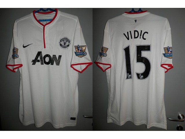 Manchester United dres 2013-14 Vidić 15 (Treći dres)