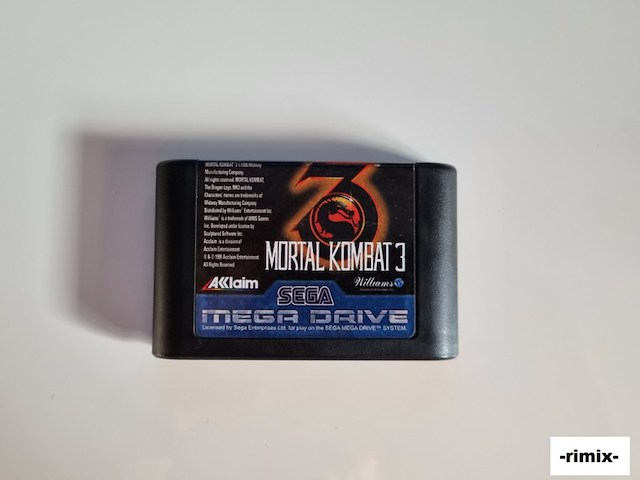 Sega igra - Mortal kombat 3