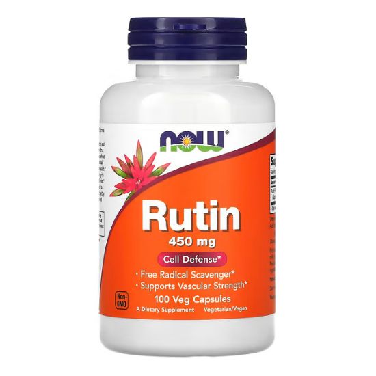 Now Foods, Rutin, 450 mg, 100kap