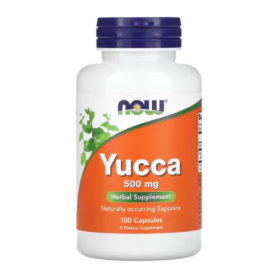 Now Foods, Yucca 500 mg, 100kap