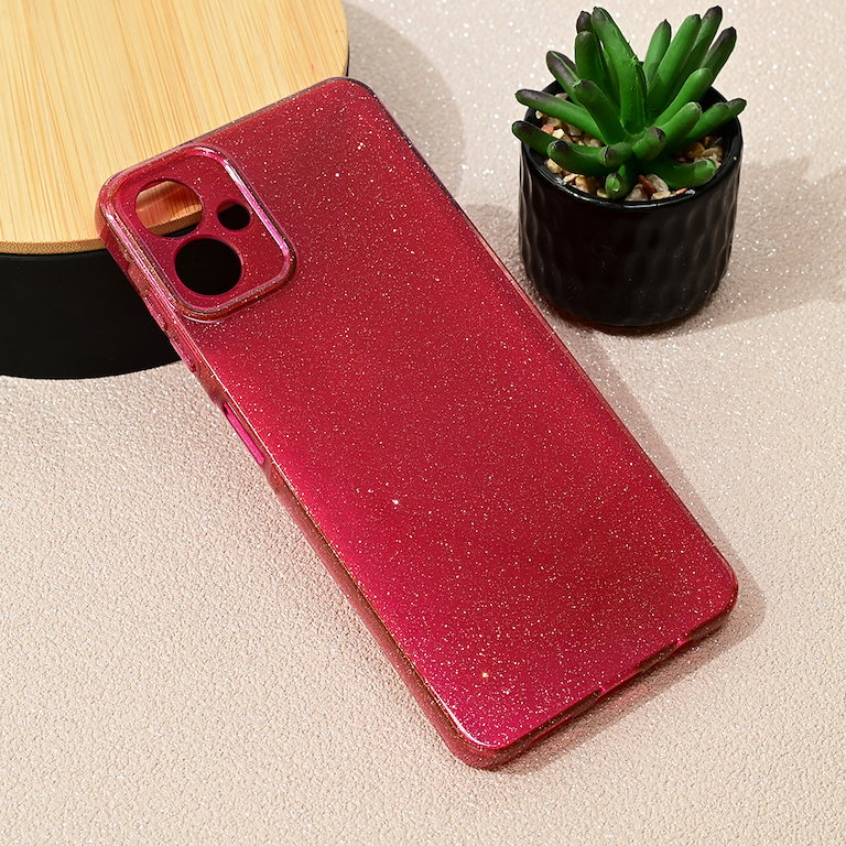 Zastitna maska (futrola) Sparkle Dust - Samsung A065F Galaxy A06 5G bordo