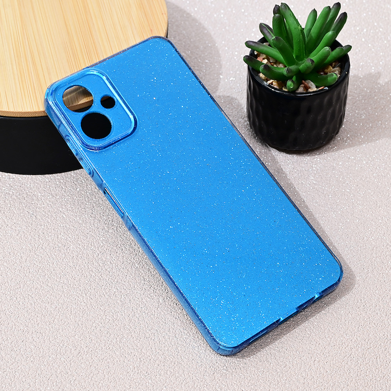 Zastitna maska (futrola) Sparkle Dust - Samsung A065F Galaxy A06 5G plava