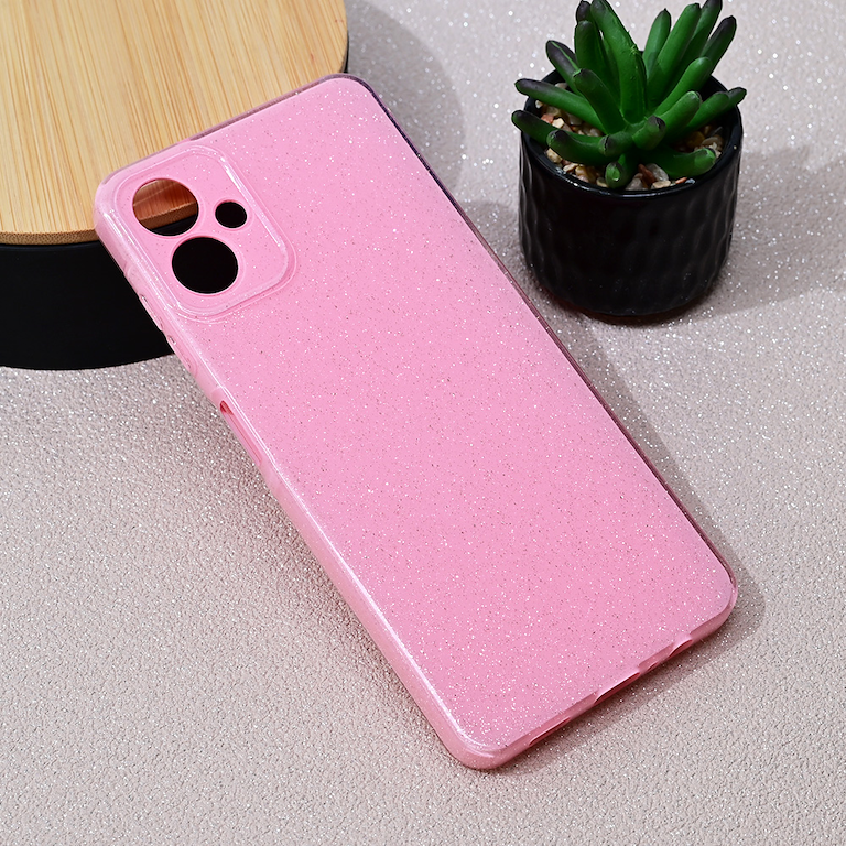 Zastitna maska (futrola) Sparkle Dust - Samsung A065F Galaxy A06 5G roze
