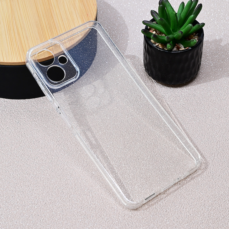 Zastitna maska (futrola) Sparkle Dust - Samsung A065F Galaxy A06 5G Transparent