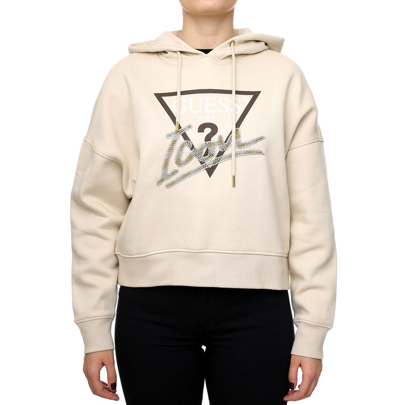 Ženski duks Guess Hooded Icon Sweatshirt