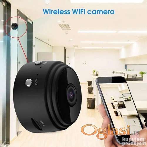 WIFI Mini kamera, 4K , NOVO