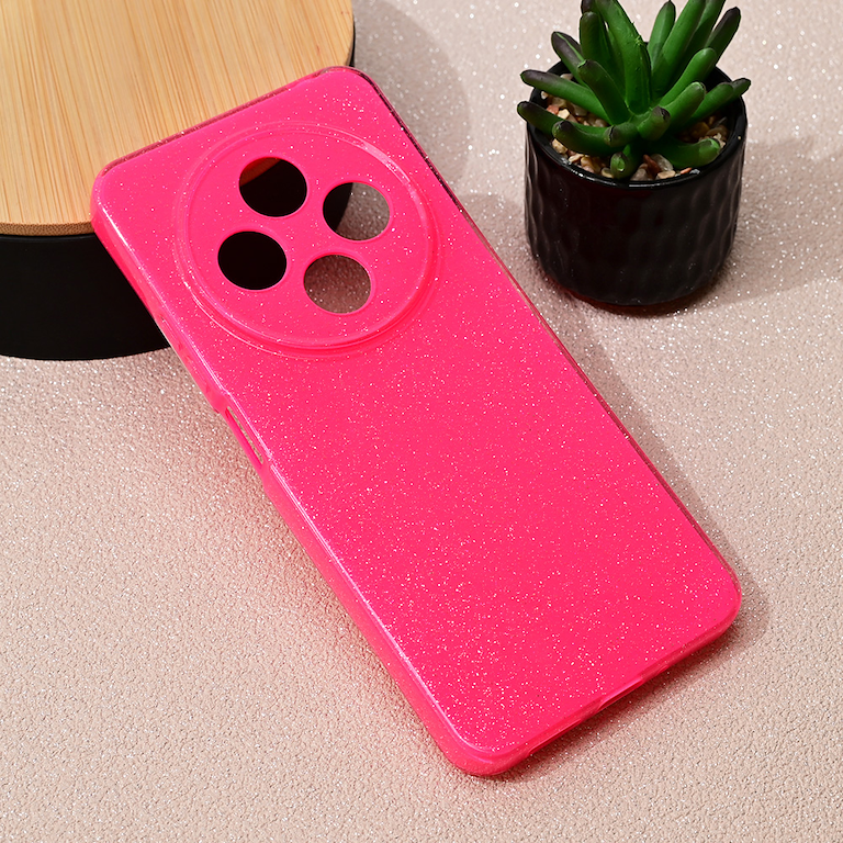 Zastitna maska (futrola) Sparkle Dust - Xiaomi Redmi 14C pink