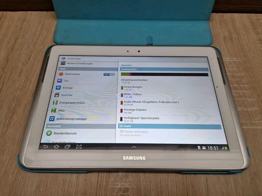 Samsung GT-N8000 Tablet Polovno-ispravno.Baterija drzi oko 4