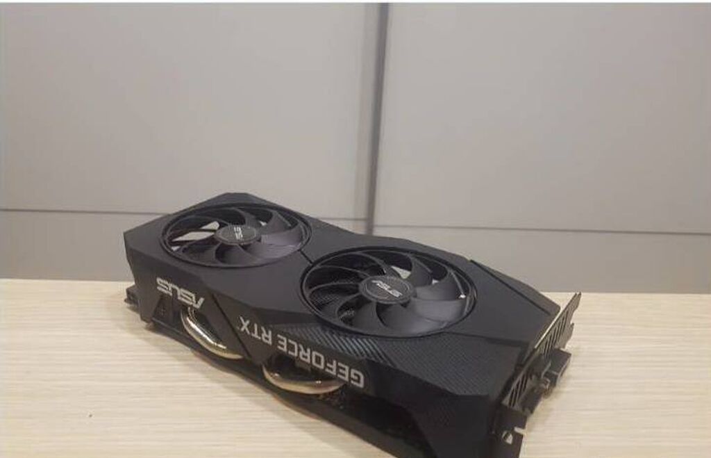 Asus RTX 2060 6GB DDR6 stiker na srafu. Asus RTX 2060 6GB DDR6