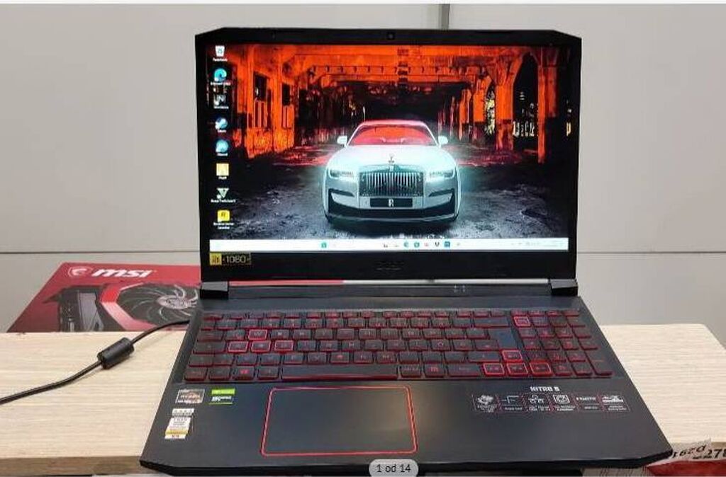 Gejmer Acer Nitro 5 Ryzen 5 4600H /GTX 1650/ 16GB /SSD512 Acer Nitro