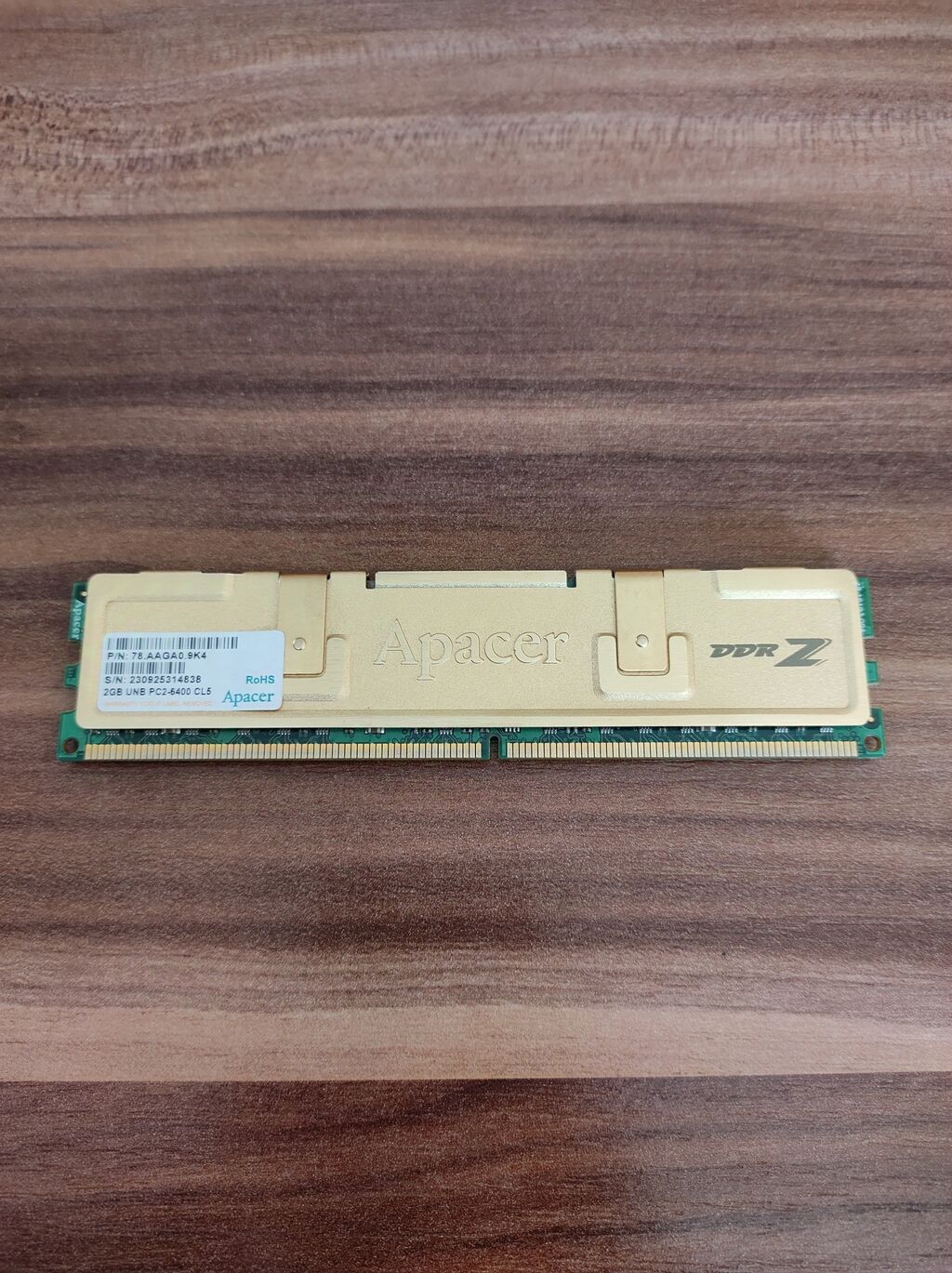 Apacer Gold 2Gb - DDR2 memorija (800mhz) Apacer gold memorija - 2Gb