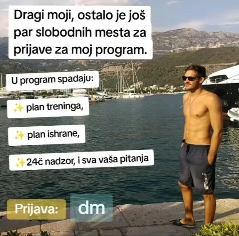 Vođeni i personalni fitnes treninzi koncipirani prema vašim željama i