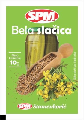 ZAČIN BELA SLAČICA SPM 10G
ZAČIN BELA SLAČICA SPM 10G