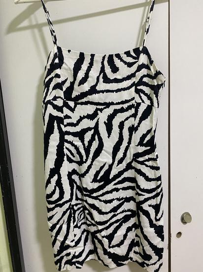 Zara zebra haljina