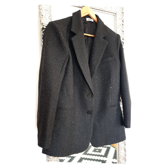 Sandro vuneni Coat blejzer Oversized