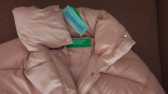 Nova BENETTON puffer jakna Rain Defender