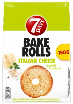 HLEB BAKE ROLLS ITALIAN CHEESE&GARLIC 150G
HLEB BAKE ROLLS ITALIAN CHEESE&GARLIC 150G