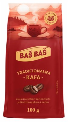 KAFA MLEVENA BAŠ BAŠ 100G
KAFA MLEVENA BAŠ BAŠ 100G