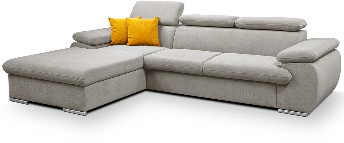 Polo ugaona garnitura s funkcijom spavanja 284x196x96 leva Pretty 01cappuccino