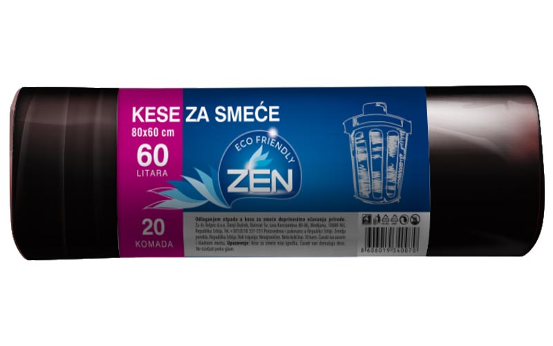 ZEN KESE ZA SMEĆE 80CMX60CM 60L