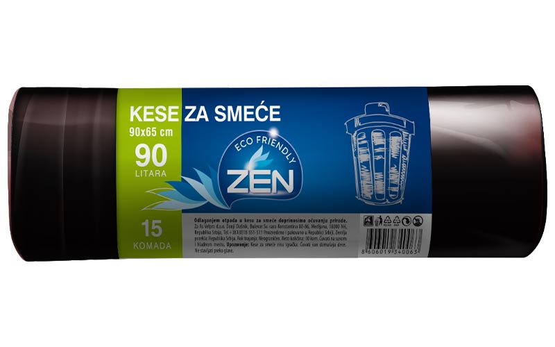 ZEN KESE ZA SMEĆE 90CMX65CM 90L