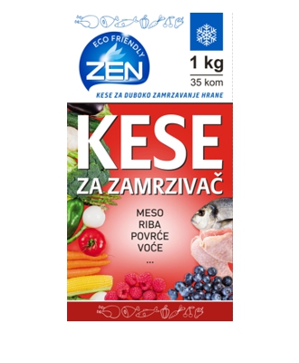 ZEN KESE ZA ZAMRZIVAČ 1KG 35/1