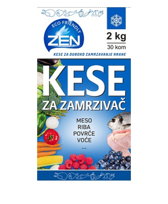 ZEN KESE ZA ZAMRZIVAČ 2KG 30/1