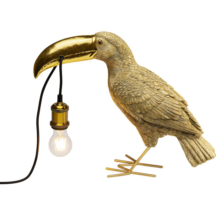 Table Lamp Toucan Gold 42cm