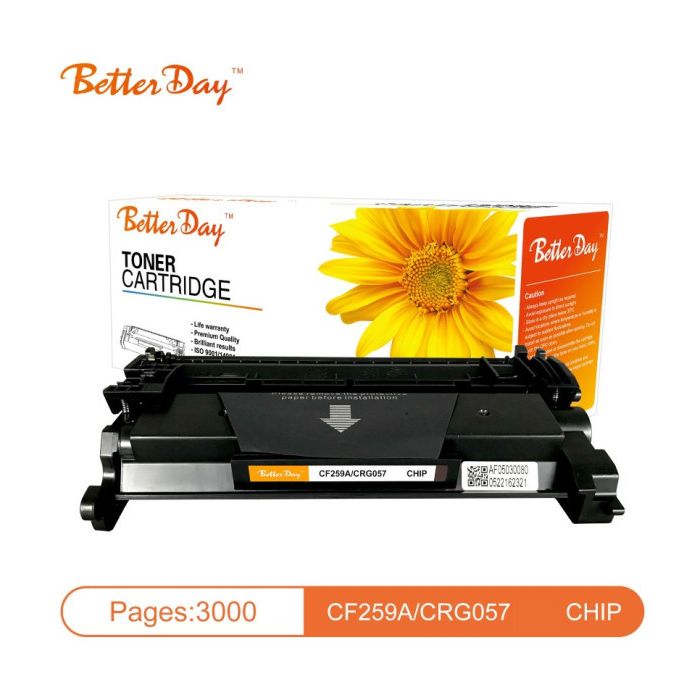 Toner BetterDay CF259A/CRG057 zam. kaseta za HP i Canon 3k (sa cipom)
