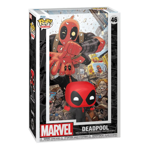 Funko POP! Comic Cover: Marvel - Deadpool (2025) #1 Deadpool in Black Suit