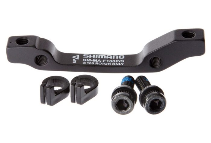 ADAPTER ZA DISK KOČNICU SHIMANO SM-MA-F160P/S FIXING BOLT X 4 STOP RING X 2 STANDARD IND.PACK