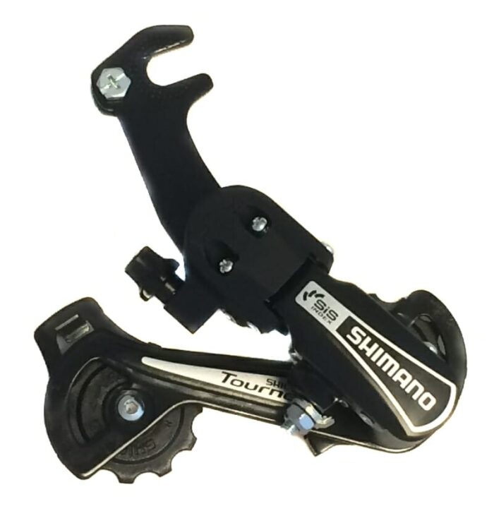 MENJAČ ZADNJI SHIMANO TOURNEY RD-TY21-B GS 6-BRZINA W/RIVETED ADAPTER (ROAD TYPE) CRNI BULK