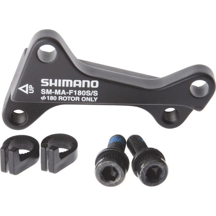 ADAPTER ZA DISK KOČNICU SHIMANO SM-MA-F180S/S FIXING BOLT X2 STOP RING X2 IND.PACK