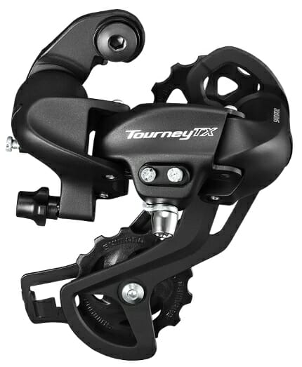 MENJAČ ZADNJI SHIMANO TOURNEY TX RD-TX800 ZA 7/8 BRZINA DIRECT ATTACHMENT CRNI IND.PACK