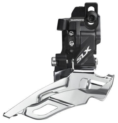 MENJAČ PREDNJI SHIMANO SLX FD-M671-A-D TRIPLE DOWN-SWING DUAL-PULL DIRECT MOUNT TYPE FOR REAR 10 SPEED CS ANGLE 66-69 FOR 40/42T IND.PACK