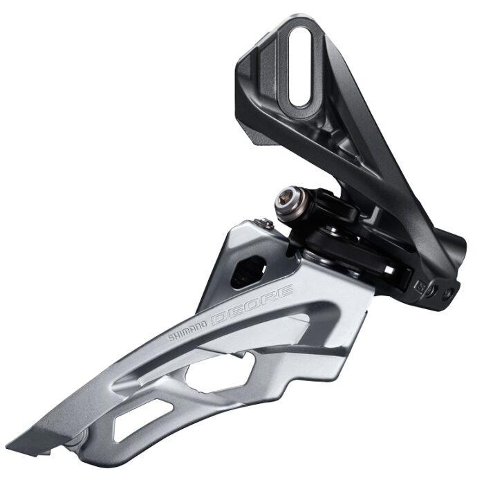 MENJAČ PREDNJI SHIMANO DEORE FD-M6000-D TRIPLE FOR REAR 10 BRZINA SIDE SWING FRONT PULL DIRECT MOUNT CS ANGLE 66-69 FOR TOP GEAR 40-42T CL 50MM IND.PACK