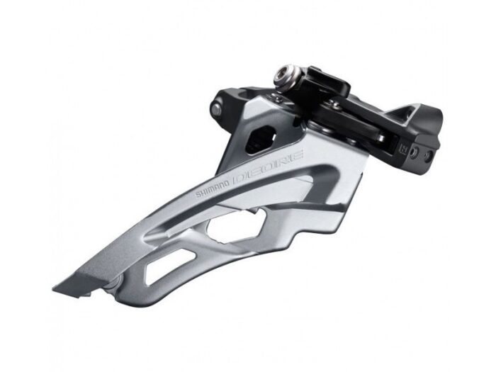 MENJAČ PREDNJI SHIMANO DEORE FD-M6020-L DOUBLE FOR REAR 10 BRZINA LOW CLAMP SIDE SWING FRONT PULL BAND TYPE 34.9MM (INCL. ADAPTOR 28.6MM & 31.8MM) CS ANGLE 66-69 FOR TOP SPROCKET 34-38T IND.PACK